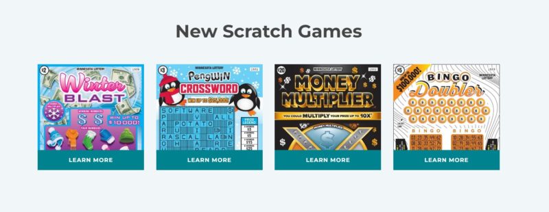New Scratch Cards to Play with Minnesota Lottery